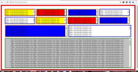 Contoh Penggunaan Float Css
