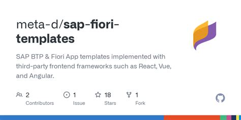 issues · meta d sap fiori templates · github