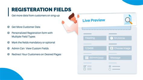 Custom Registration Fields Add New Customer Fields To Registration Form Shopify App Store