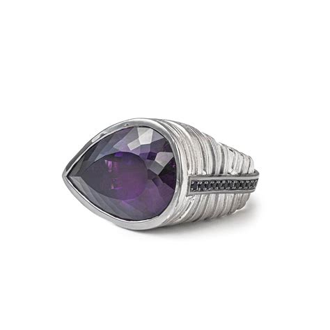Cassius Amethyst And Spinel Ring Shop German Kabirski Jewelry Online