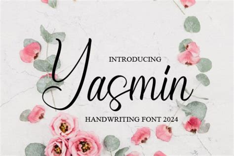 Yasmin Font By Synthetic Type Creative Fabrica