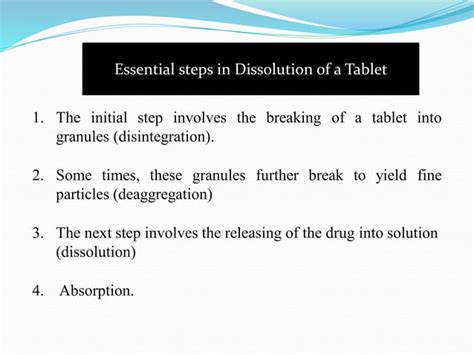 In Vitro Dissolution Testing Methods Pdf Chemistry Science