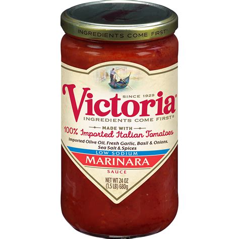 Victoria Pasta Sauces Marinara Alfredo And More