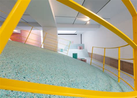 Assembles Brutalist Playground Is A Climbable Landscape