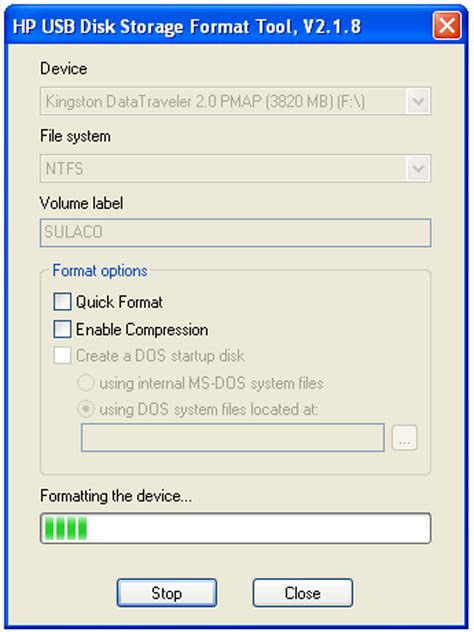 Hp Usb Disk Storage Format Tool Download