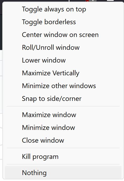 Feature Request Action Menu Option To Show Regular Contextmenu · Issue 302 · Ramonunch