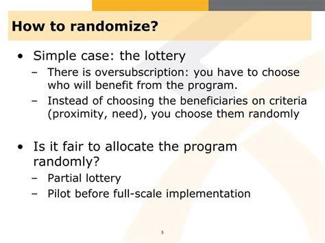 Ppt Randomization In Practice Powerpoint Presentation Free Download