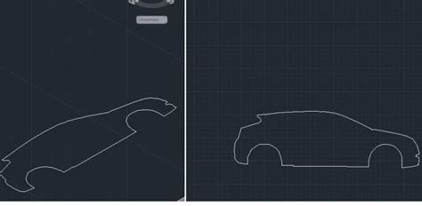 How To Rotate Object Drawn In 2D To 3D To Desired Position In Auto Cad