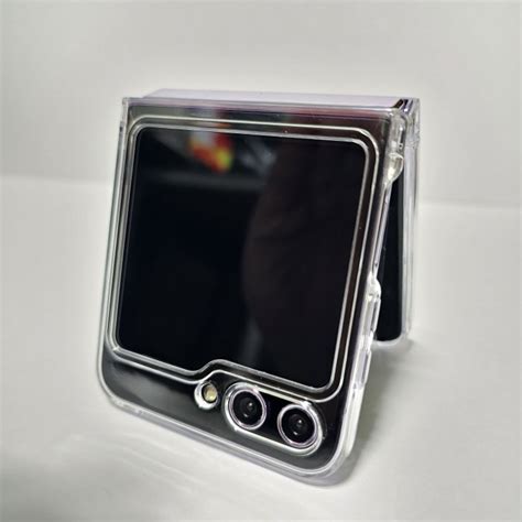 Z플립 5 4 Pc 투명 하드 케이스 제트플립 고급 개별 포장 에이블리