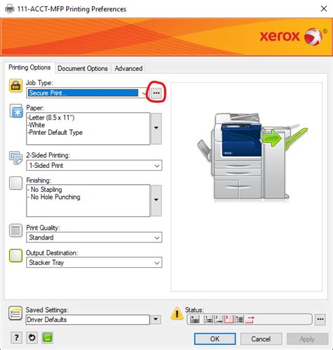 Setting Up Secure Print Passcode On Xerox MFP Printers Atlantic Packaging