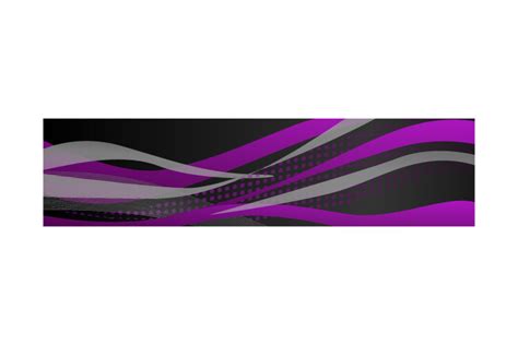 Abstract Stylish Wave Header Design Graphic By Muhammad Rizky Klinsman Creative Fabrica