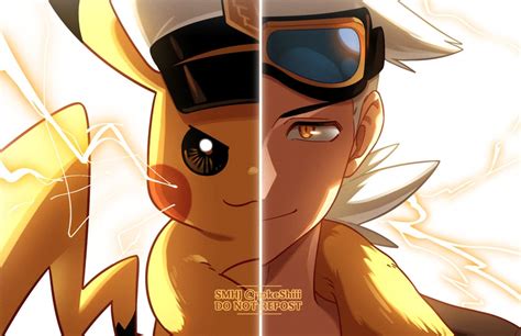 Pikachu Friede And Captain Pikachu Pokemon And More Drawn By Shi Mohaji Danbooru