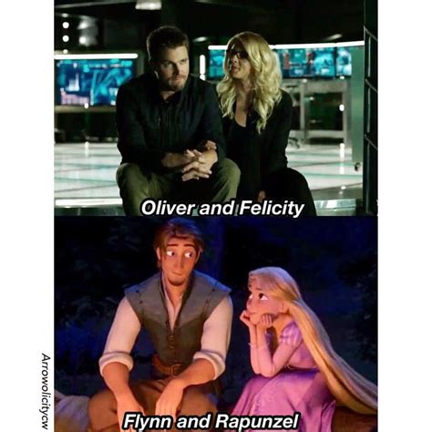 Arrow Vs Tangled The Parallels