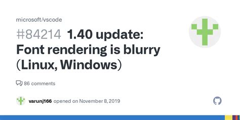 140 Update Font Rendering Is Blurry Linux Windows · Issue 84214