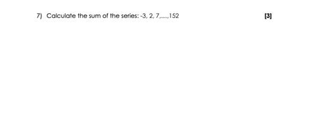 Solved Calculate The Sum Of The Series Chegg Com