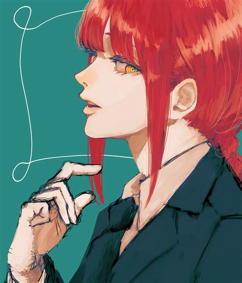 Makima Chainsaw Man Drawn By Bonjindaaa Danbooru