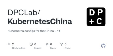 GitHub DPCLab KubernetesChina Kubernetes Configs For The China Unit