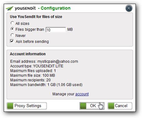 How To Send Large Files In Outlook With YouSendIt