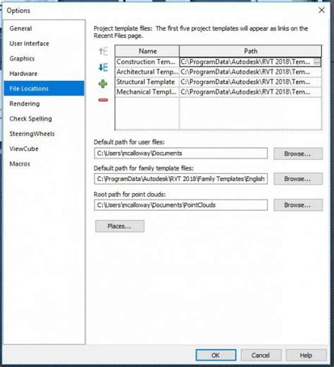 Customise Revit Templates List Man And Machine