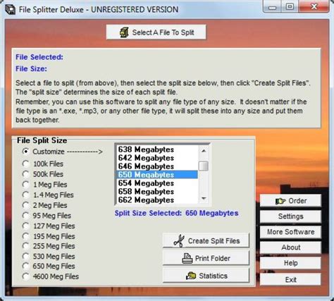 File Splitter Deluxe Download And Review