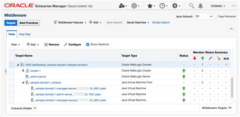 Monitor Weblogic On Kubernetes Using Oracle Enterprise Manager Observability