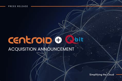 Centroid Systems Redefines Innovation Once Again Welcomes Qbit In A Landmark Global Technology