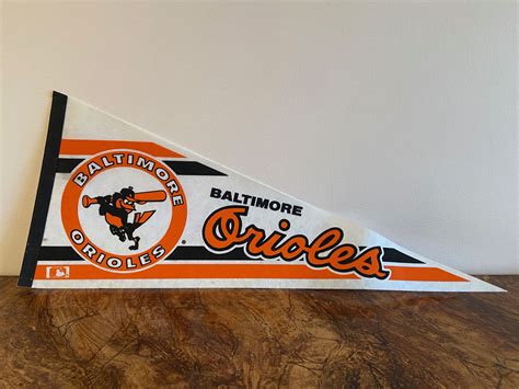 Vintage Baltimore Orioles Pennant Friedman And Sons