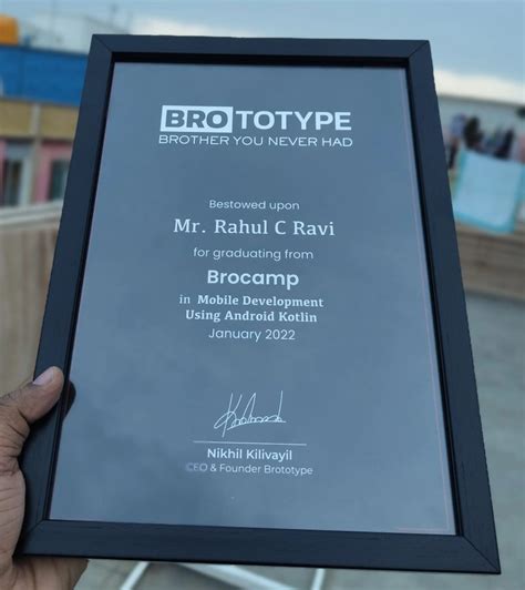 Rahul C Ravi On Linkedin Androiddevelopment Kotlindeveloper