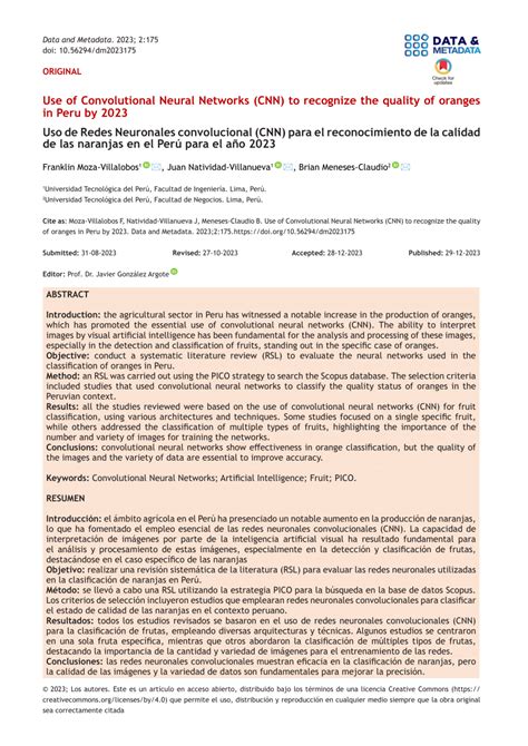 Pdf Use Of Convolutional Neural Networks Cnn To Recognize The