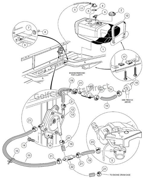 Ezgo Fuel Pump Diagram
