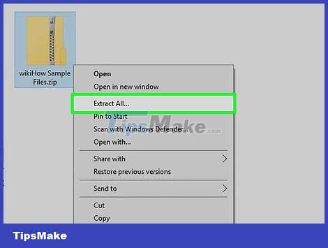 How To Open Zip Files Without Winzip Software