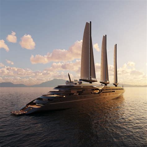 Domus Trimaran Designed As Worlds First Zero Emission Superyacht