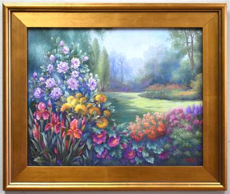 Maureen Tarazon Sun Sisters Flower Garden For Sale At 1stdibs