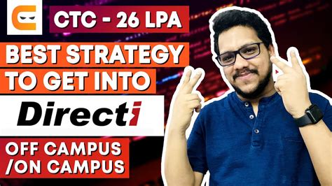Best Strategy To Crack Directi Off Campuson Campus Interview Directi Prep Guide Youtube
