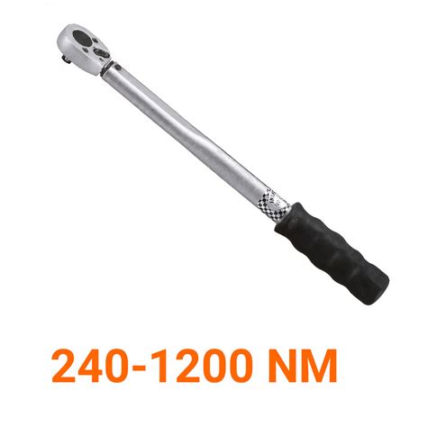 Thông số Cần nổ cân lực bằng núm cán 3/4inch mô men 240-1200 Nm LICOTA ...