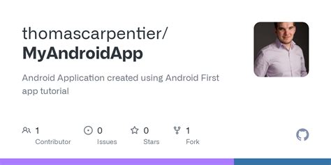 Github Thomascarpentier Myandroidapp Android Application Created Using Android First App Tutorial
