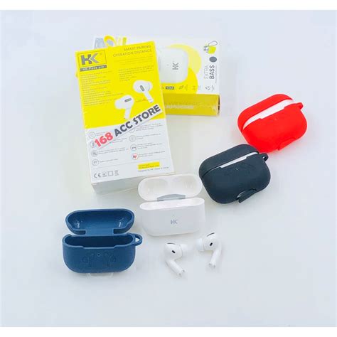 Jual Earphone Tws Wireless In Ear Earbuds Hk Pods Pods Pro Bluetooth Shopee Indonesia