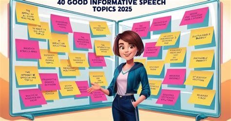 40 Good Informative Speech Topics 2025