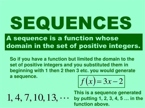 Ppt Sequences Powerpoint Presentation Free Download Id2051337