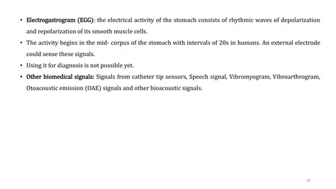 Biomedical Signals Processing Fundamentals Pptx Heart And Cardiovascular Diseases Diseases