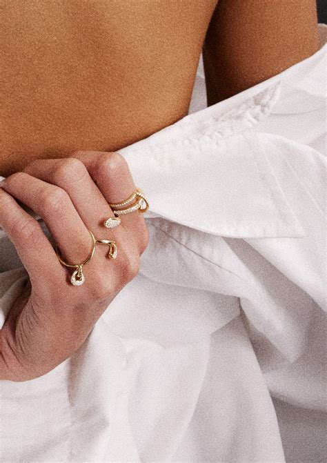 Volution Ring 18k Gold And Diamonds Kloto