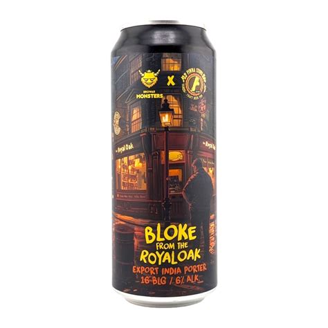 Monsters Bloke From The Royal Oak Export India Porter 500ml Zygzak Piwa Rzemieślnicze I