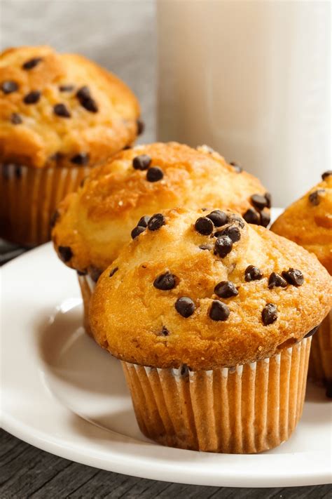 Homemade Muffins Chocolate Chip At Iris Morris Blog