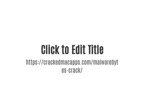 Ppt Malwarebytes Key Powerpoint Presentation Free Download Id 11588653