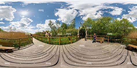 360° View Of Łeba Park 128 Alamy