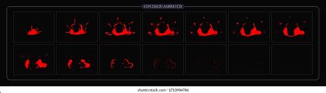 Smoke Animation Effect Smoke Effect Sprite Stock Vector Royalty Free 1713904786 Shutterstock