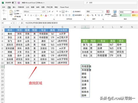 Xlookup真好用，同時查找多行多列，這個解決方法也太簡單了！