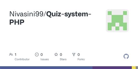 Github Nivasini99quiz System Php