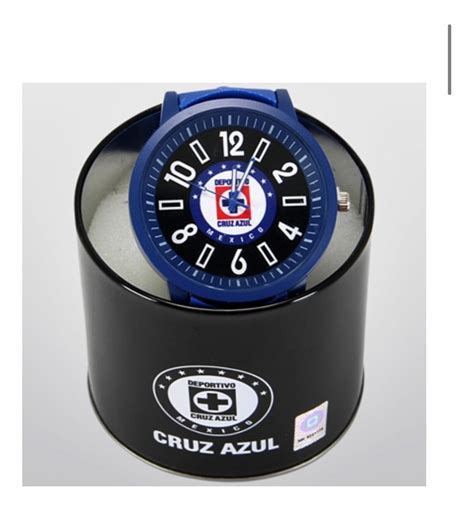 Reloj Oficial Deportivo Cruz Azul 1065 Color Mercado Libre