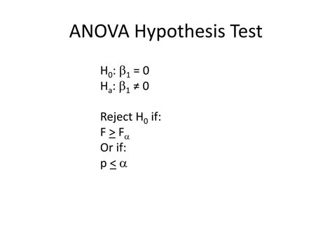Ppt Anova For Regression Powerpoint Presentation Free Download Id 3227502